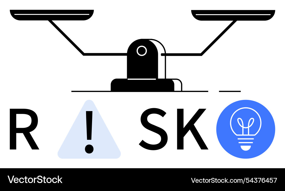 Balancing risk and innovation represented by scale