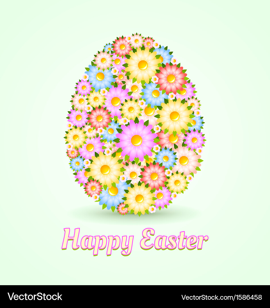 Easter egg Royalty Free Vector Image - VectorStock