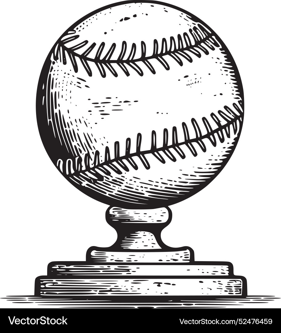 Baseball - high quality logo - ideal for t-shirt Vector Image