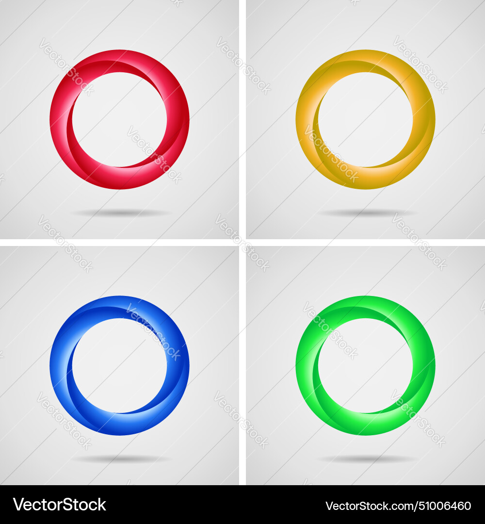 Background of round wheel spiral circles Vector Image