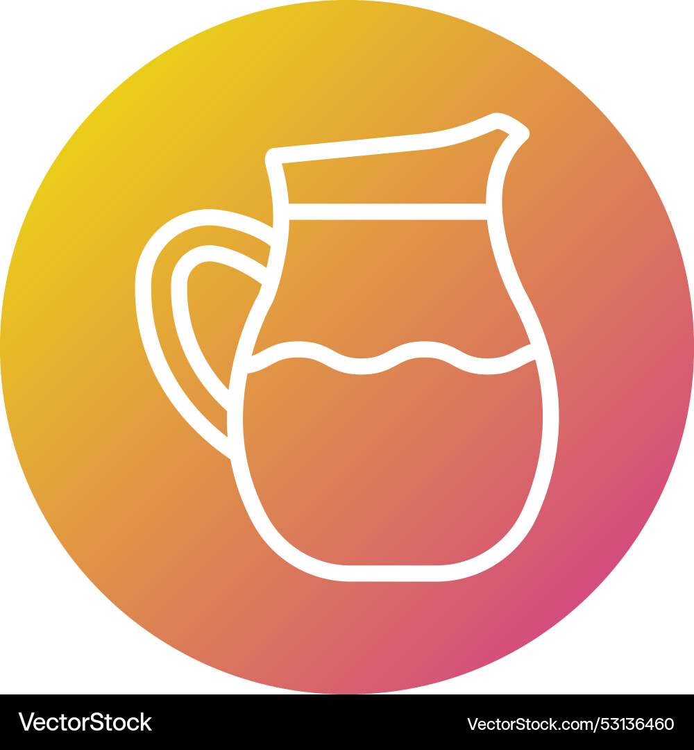 Water jug icon design Royalty Free Vector Image