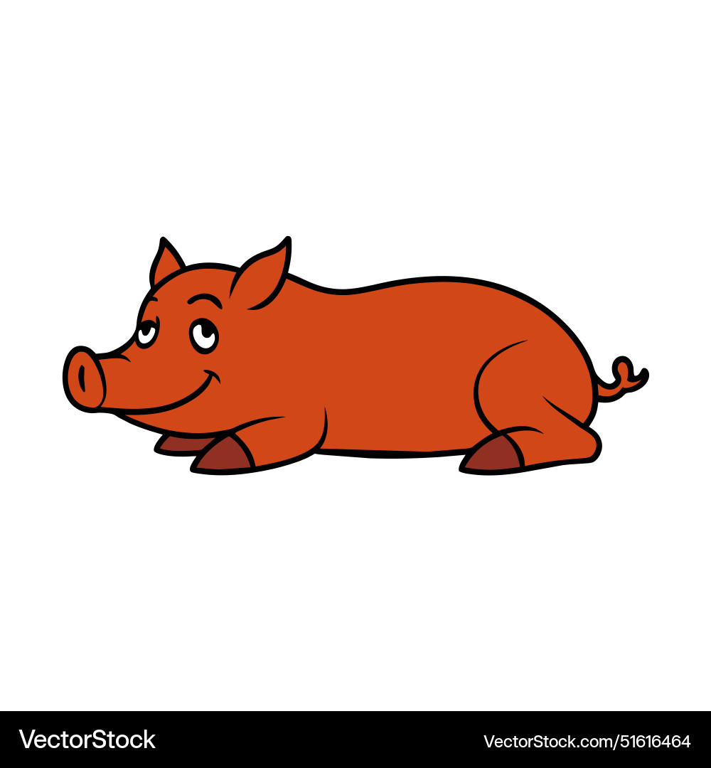 Boar lies icon Royalty Free Vector Image - VectorStock