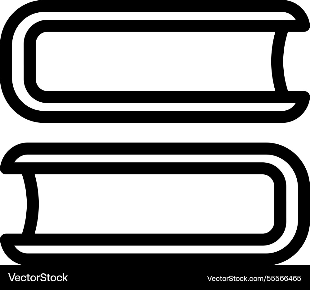 Book library icon Royalty Free Vector Image - VectorStock