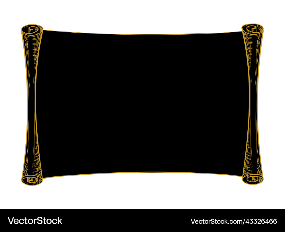 Horizontale Scroll Clipart