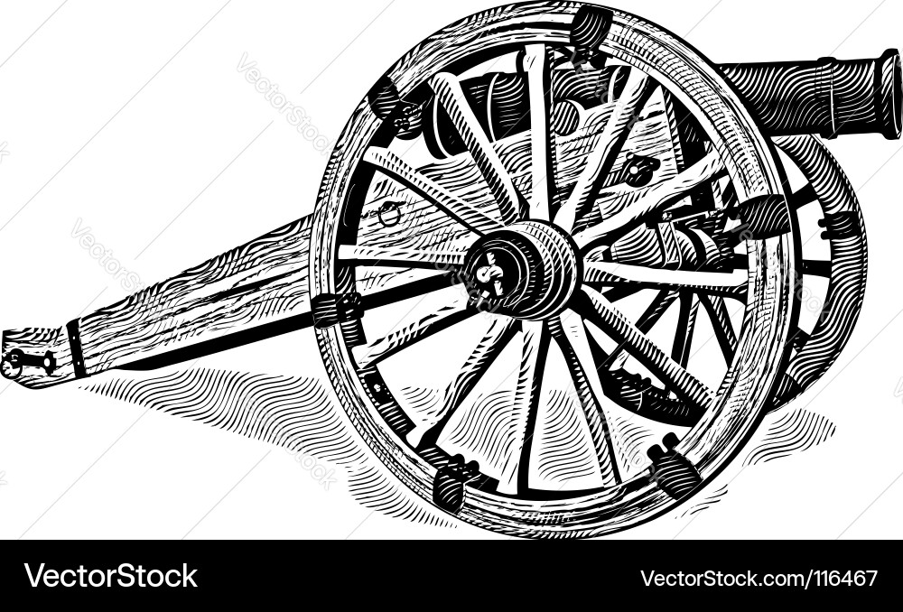 Civil War Cannon Vector Images (over 440)