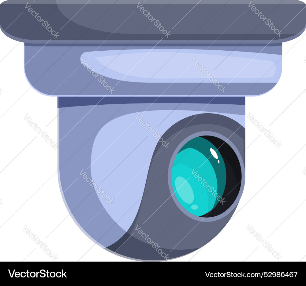 Security camera watching over you providing safety