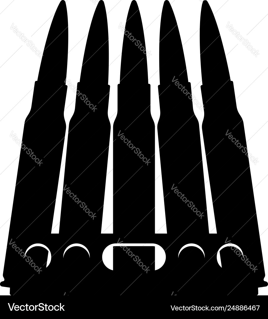 Stripper clip Royalty Free Vector Image - VectorStock