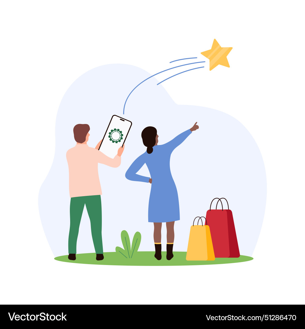 Customer review user feedback and assessment Vector Image