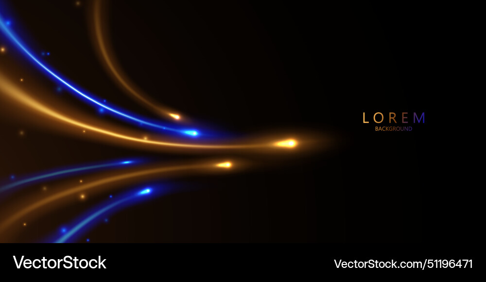 Elegant light effect background abstract design Vector Image