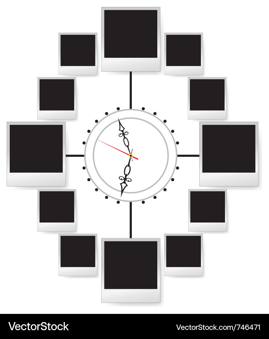 Photo snapshot frame Royalty Free Vector Image