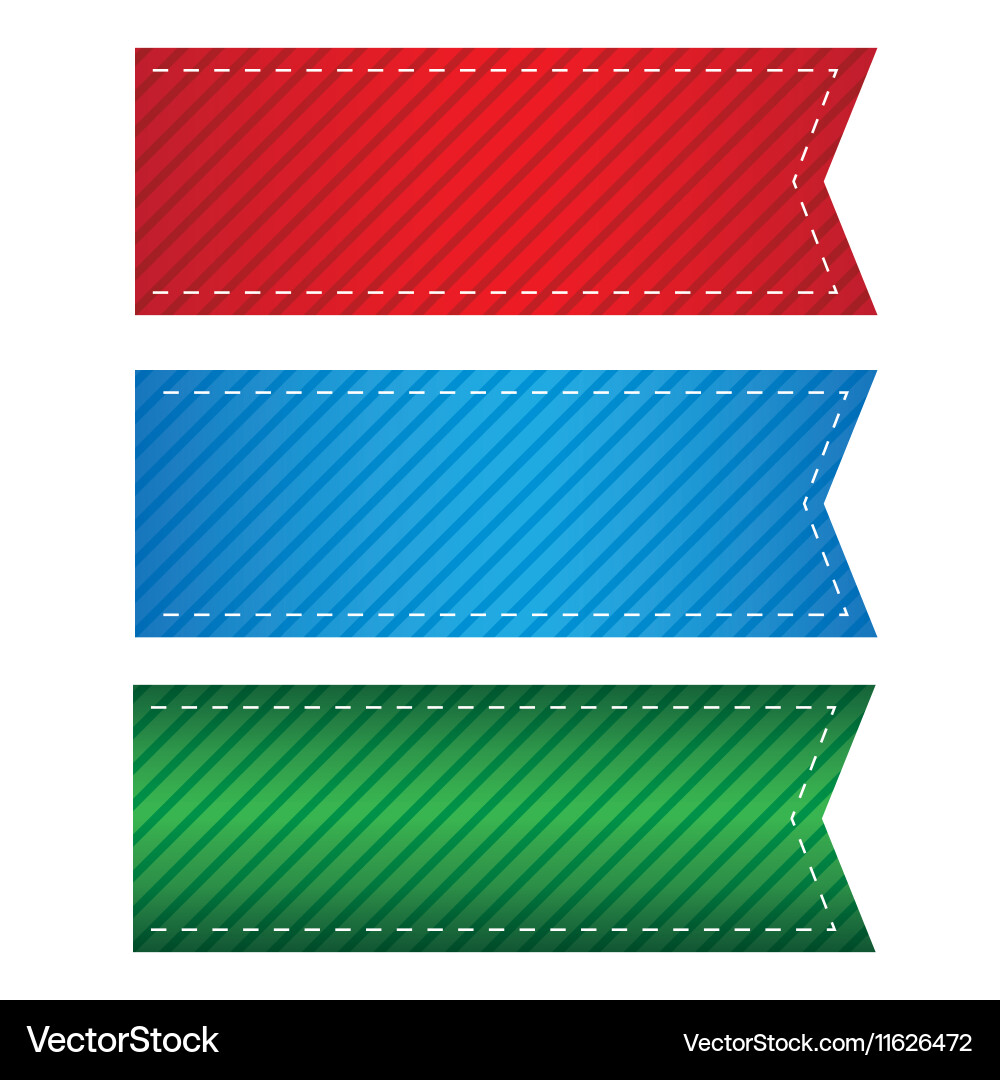 Ribbon bookmark Royalty Free Vector Image - VectorStock