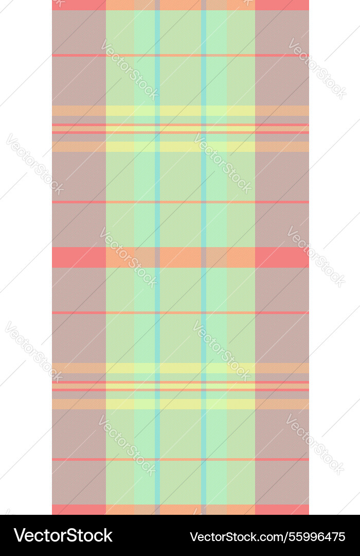 Pastel plaid pattern soft calming color palette Vector Image