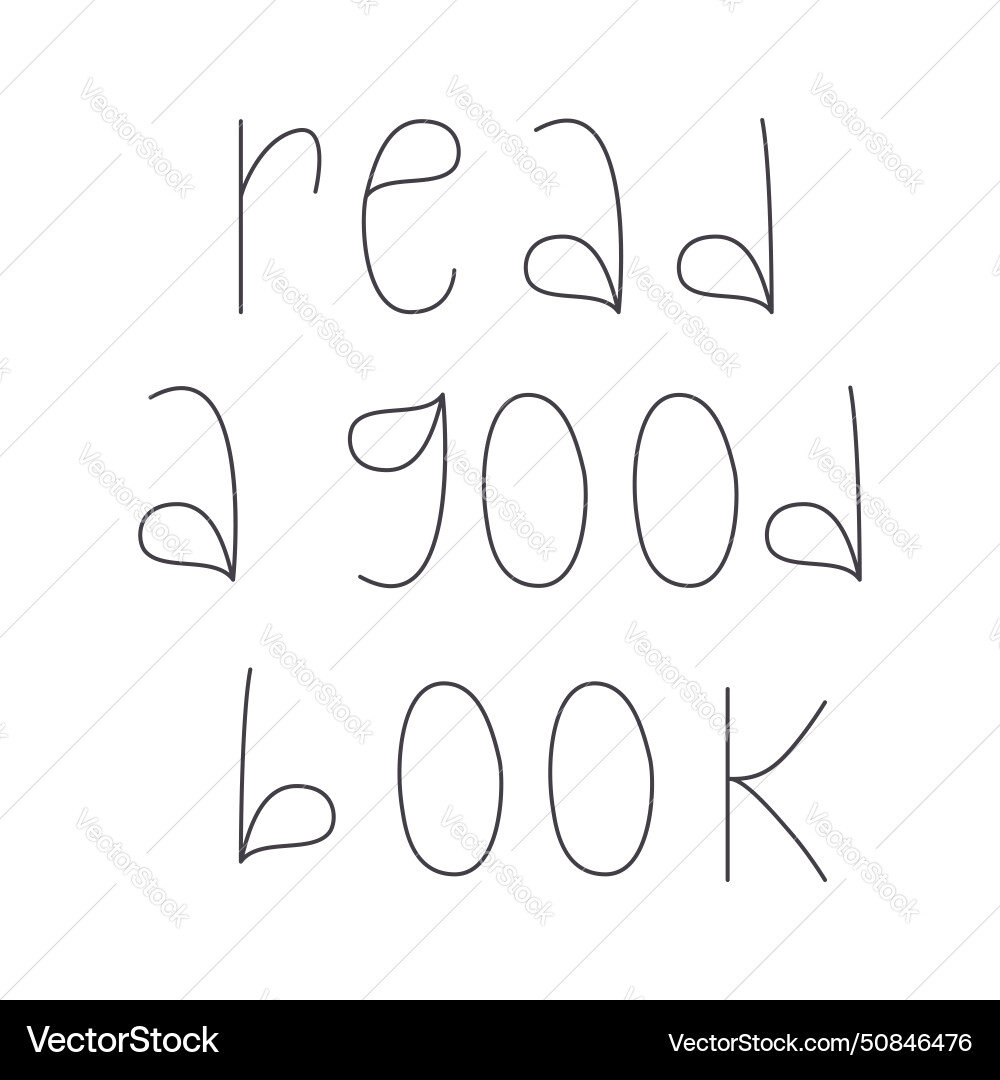 C bookslettering Royalty Free Vector Image - VectorStock