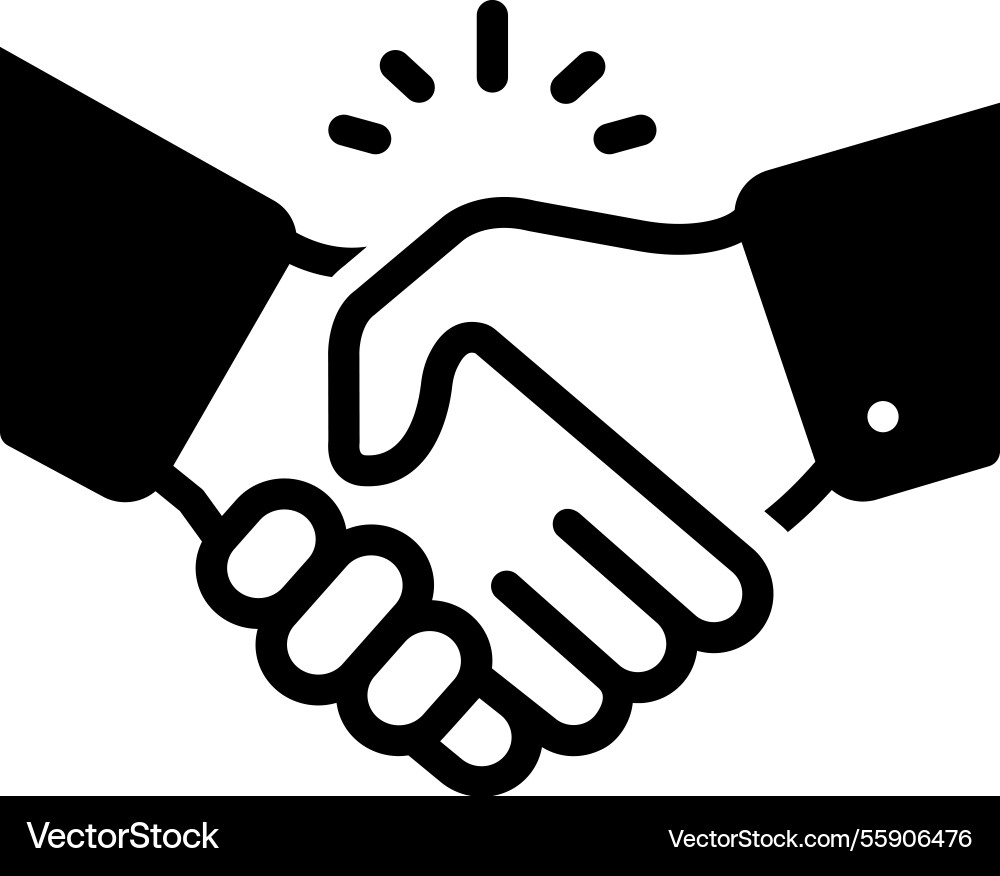 Handshake Royalty Free Vector Image - VectorStock