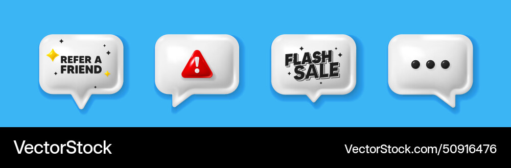 Refer a friend symbol referral program sign Vector Image