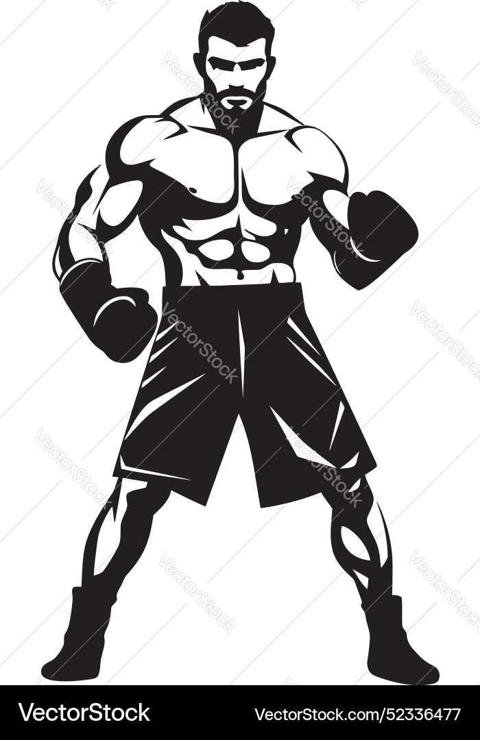 Champion impact dynamic design knockout dynamo Vector Image