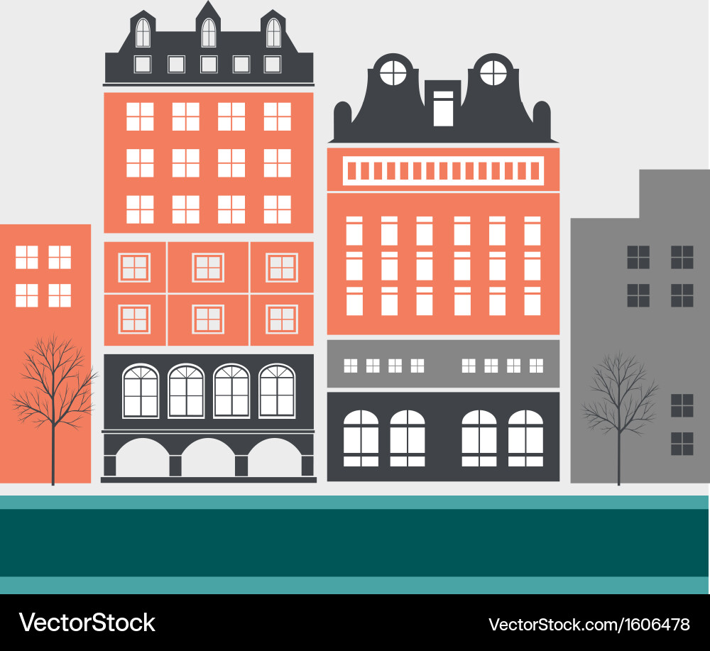 House and building graphics Royalty Free Vector Image