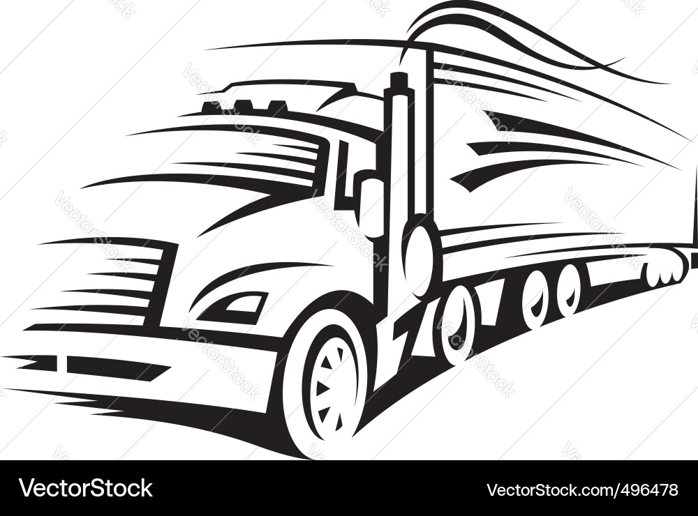 Truck Royalty Free Vector Image - VectorStock