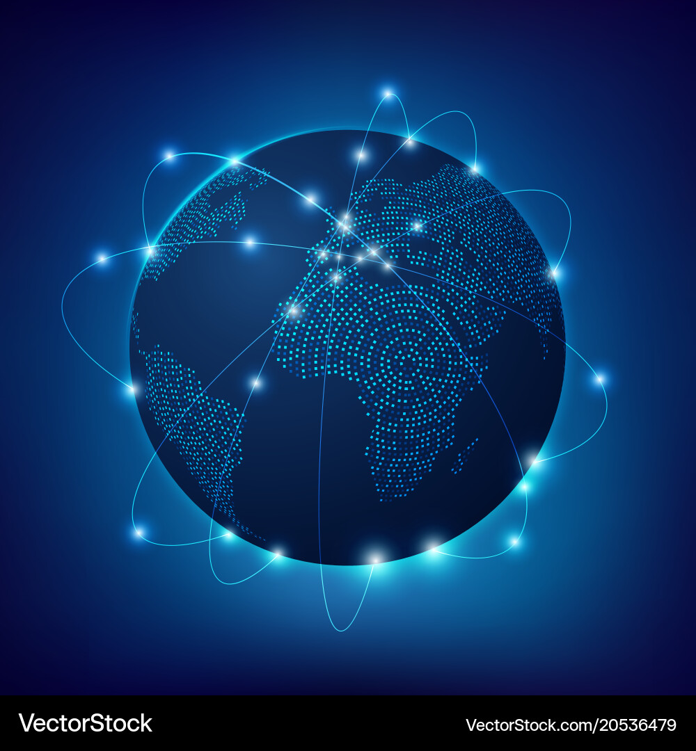 Light world Royalty Free Vector Image - VectorStock