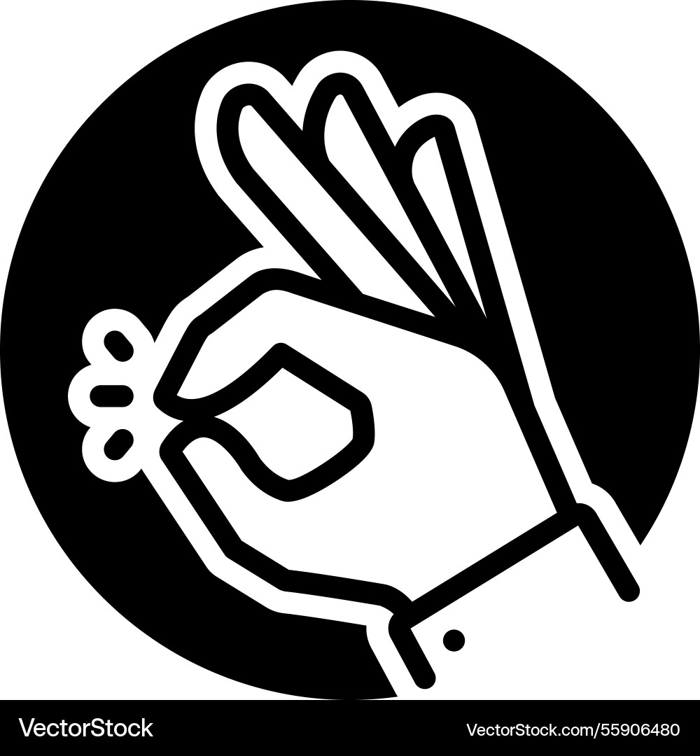 Ok Royalty Free Vector Image - VectorStock