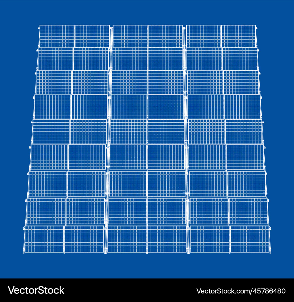 Solar panel concept Royalty Free Vector Image - VectorStock