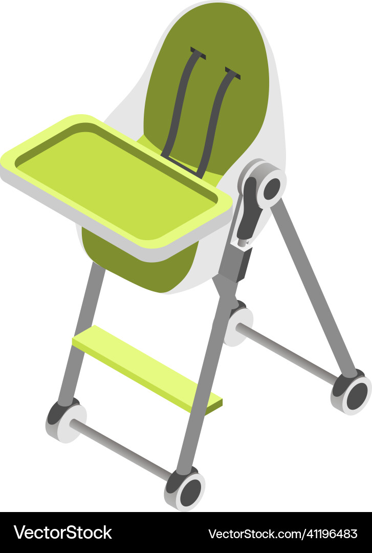 High chair icon Royalty Free Vector Image - VectorStock