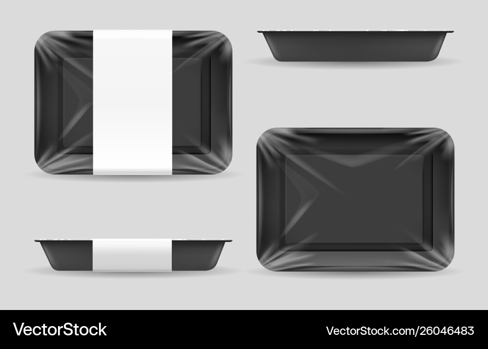 Styrofoam Food Box Mockup Plastic Vector Images (over 230)