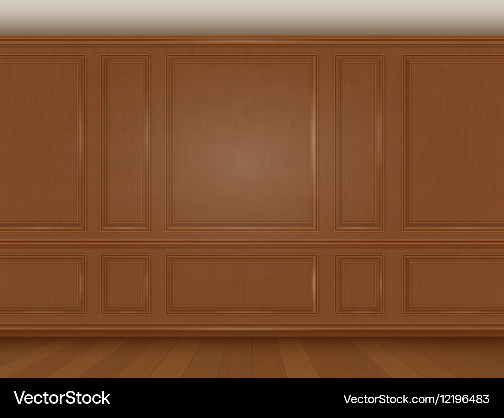 Wooden wall panel Royalty Free Vector Image - VectorStock