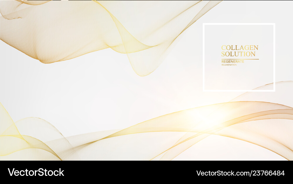 Science of a cream flow regenerate Royalty Free Vector Image