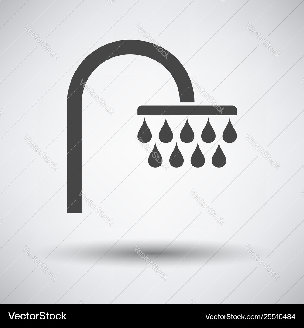Shower icon Royalty Free Vector Image - VectorStock