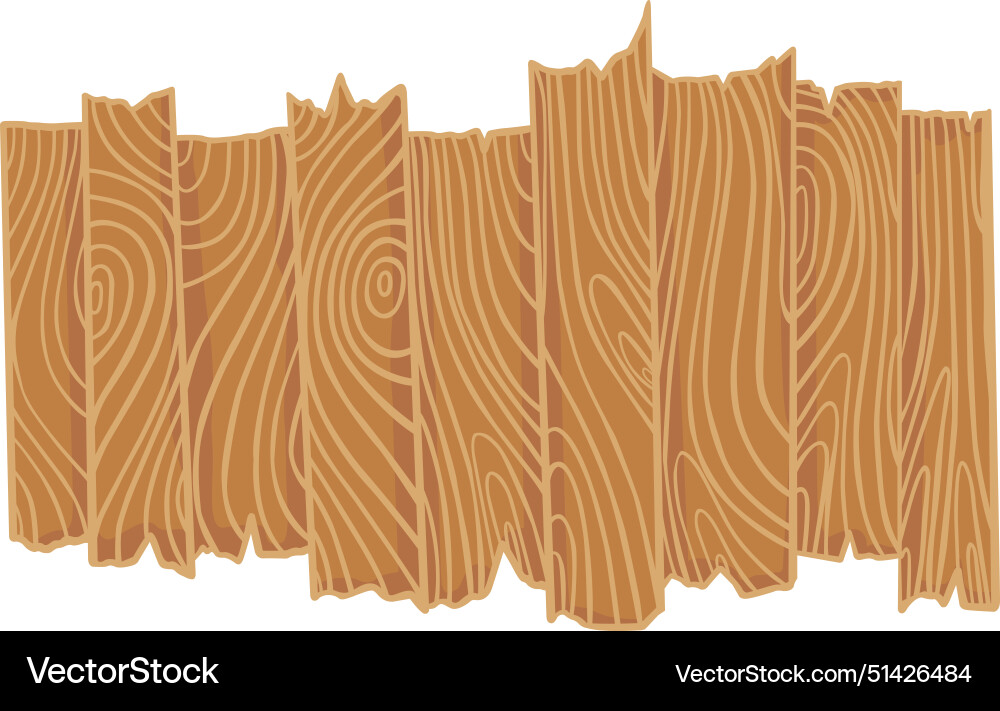 Wood board banner background Royalty Free Vector Image