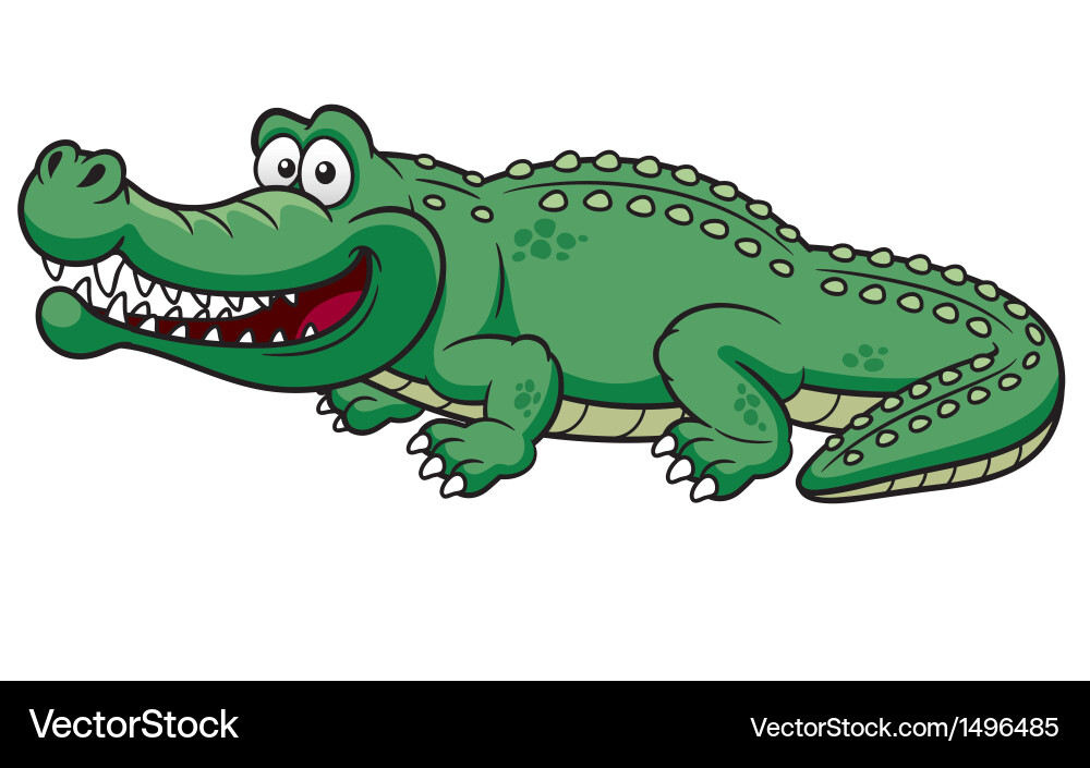 Caiman Cartoon Vector Images (over 690)