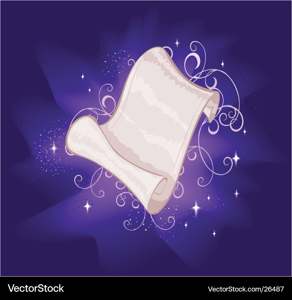 Magic roll Royalty Free Vector Image - VectorStock