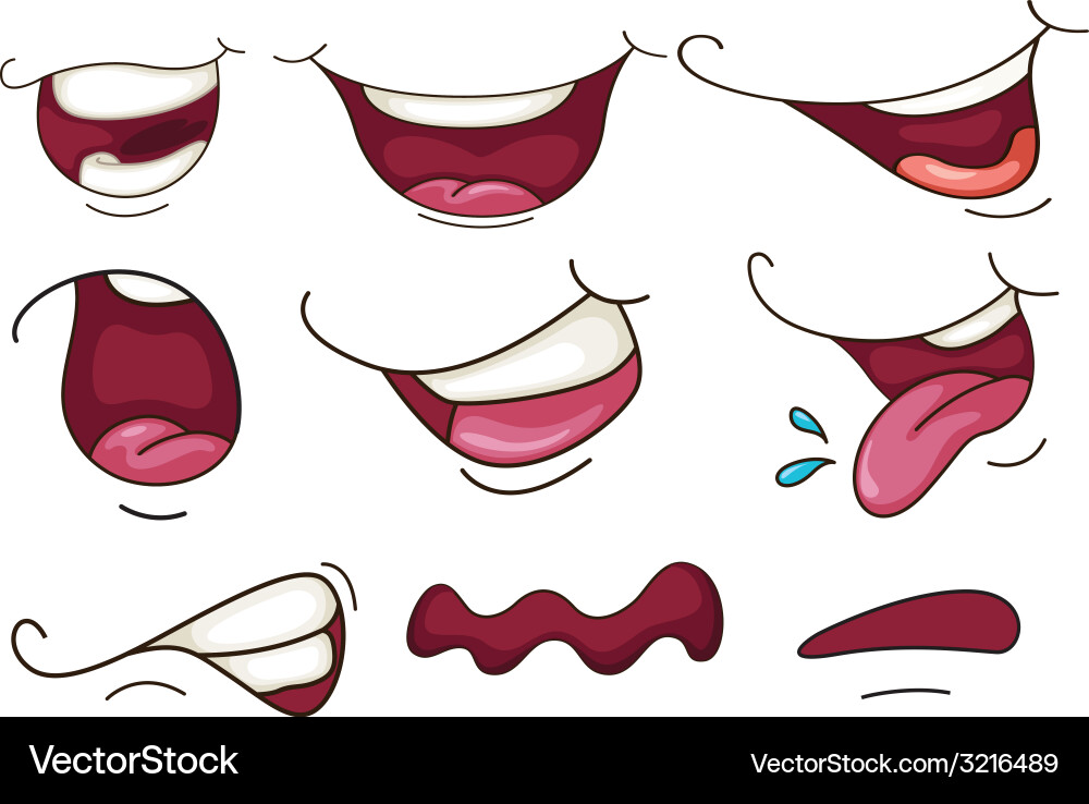 Mouth Royalty Free Vector Image - VectorStock