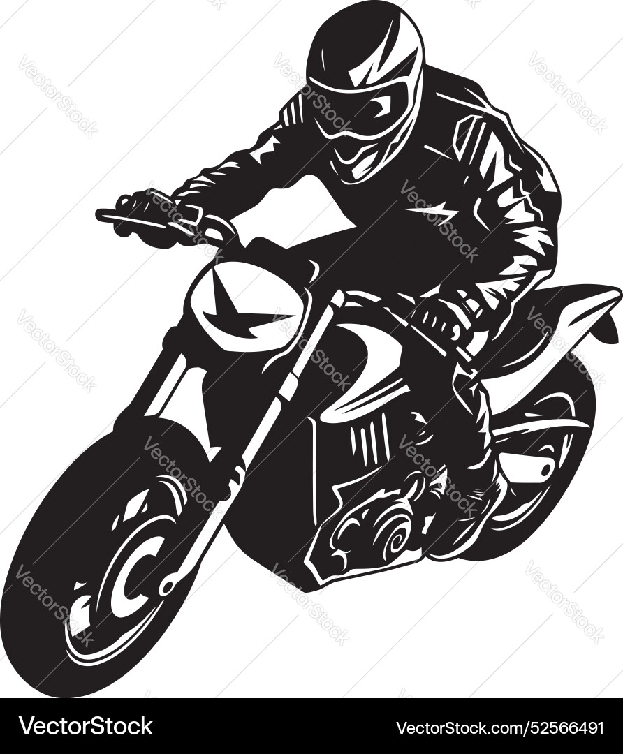 Ghost rider redux skeleton in dark leather Vector Image