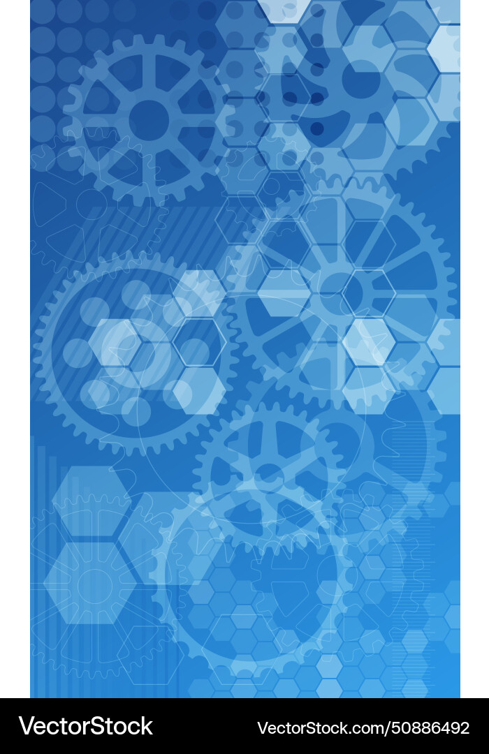 Gear transmission devices Royalty Free Vector Image