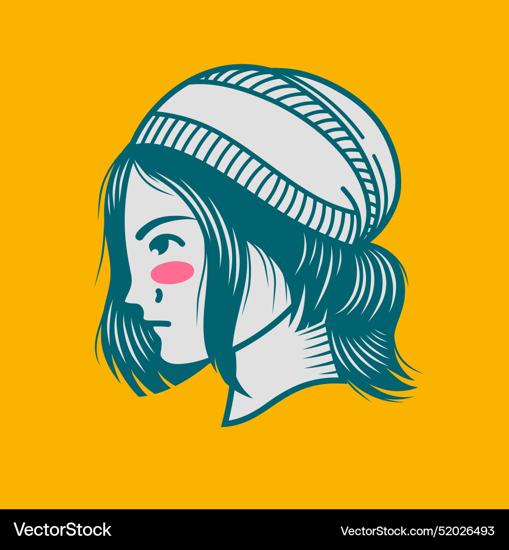 Character design avatar flat minimalist 39 Vector Image