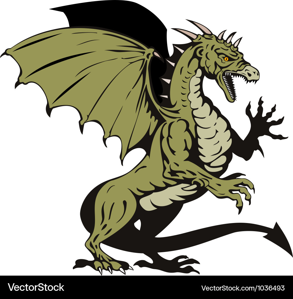 Dragon Royalty Free Vector Image - VectorStock