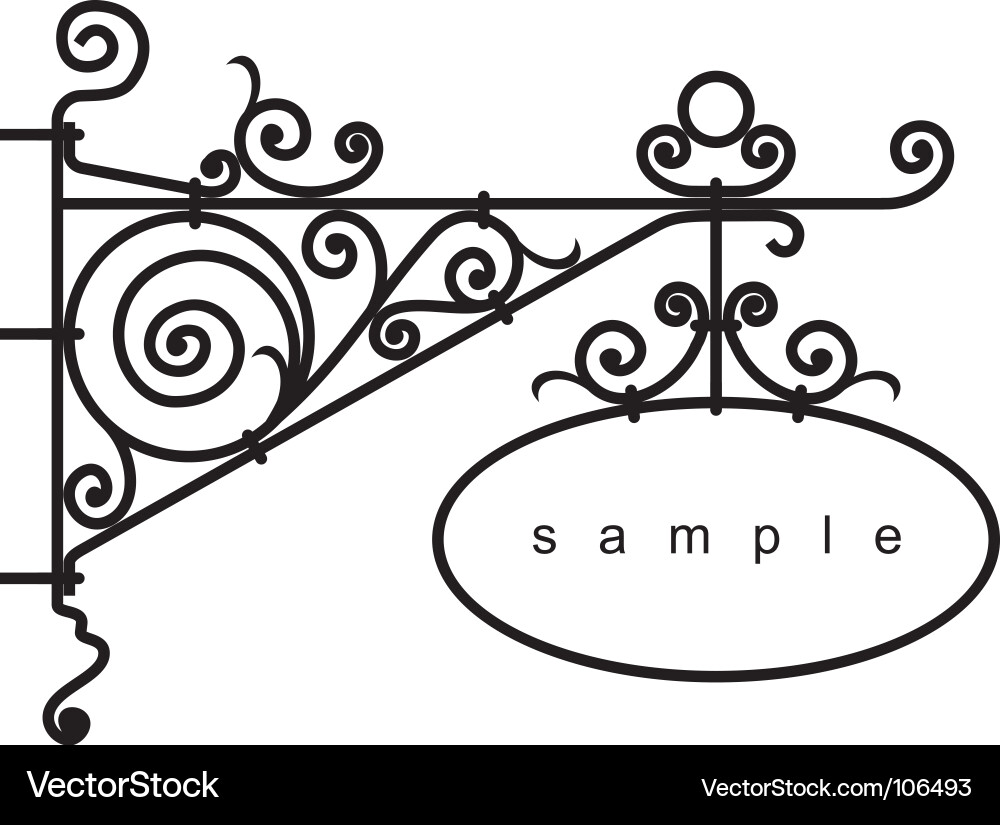 Elegant Floral Filigree Frame Royalty Free Vector Image