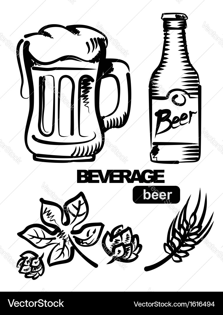 Beer Royalty Free Vector Image - VectorStock