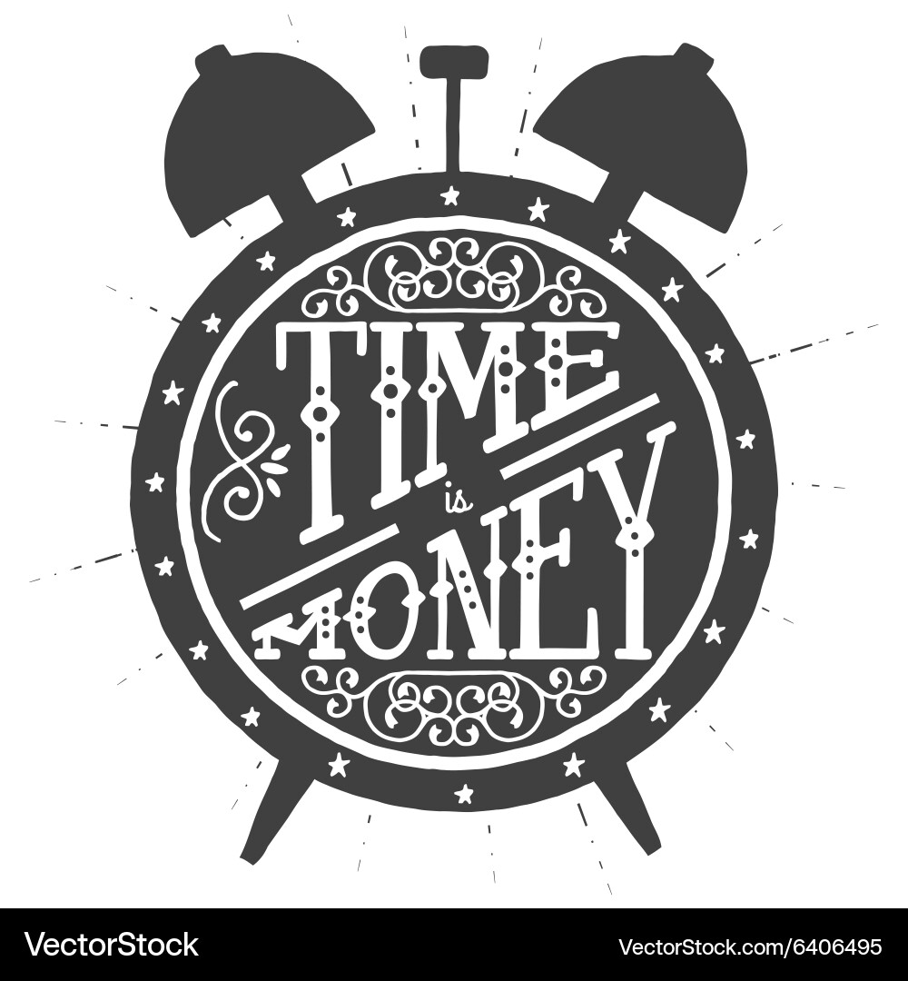 Hand- drawn lettering Royalty Free Vector Image