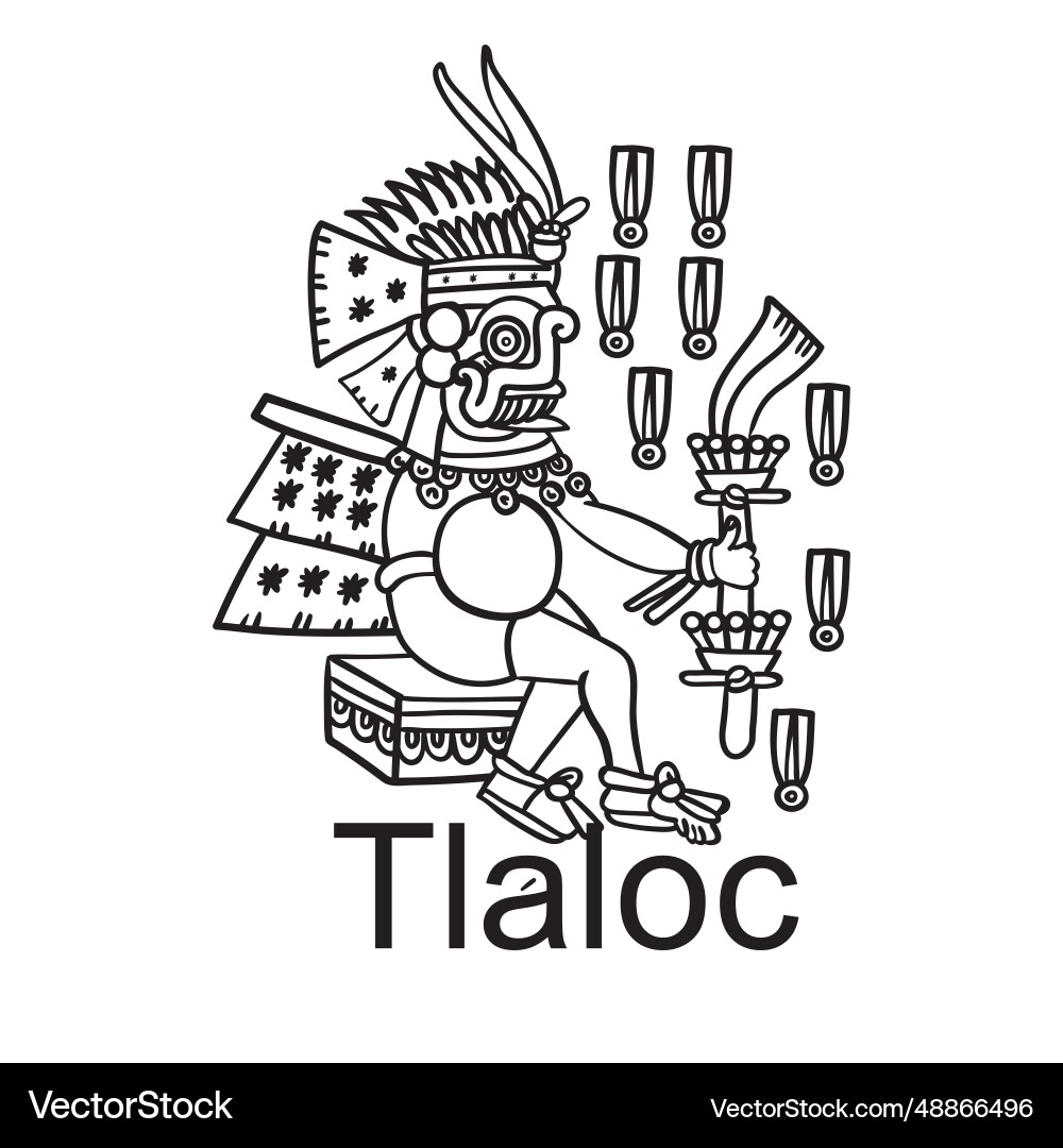 Tlaloc Vector Images (19)