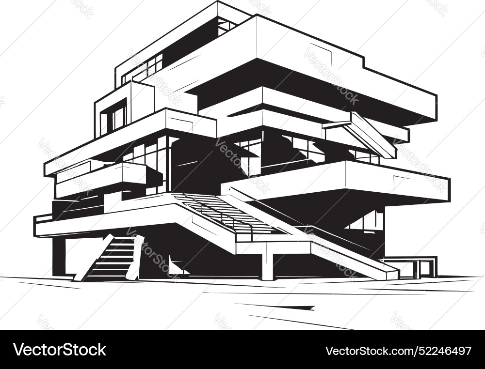 Urban simplicity chic black icons portray Vector Image