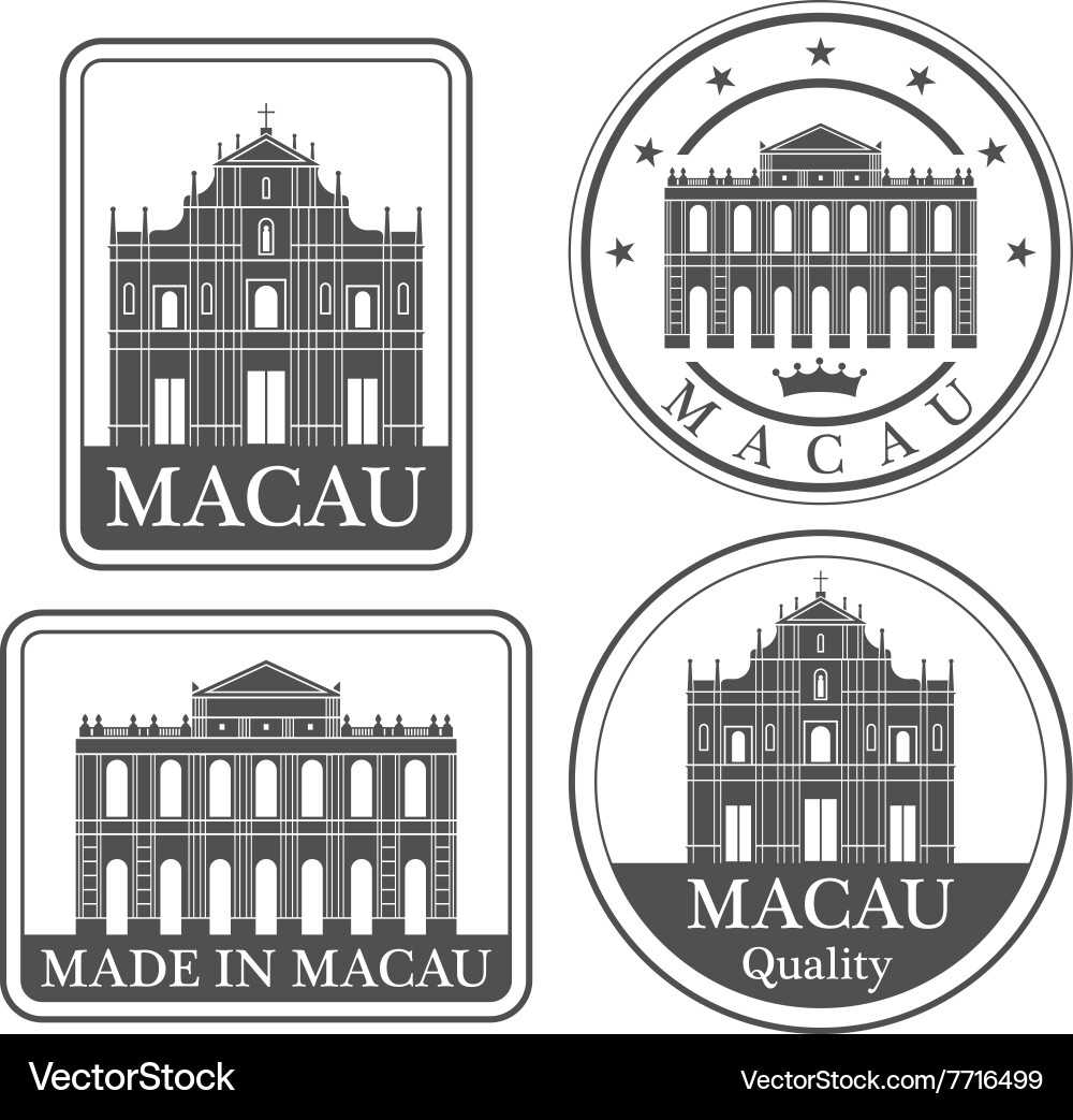 Macau Royalty Free Vector Image - VectorStock