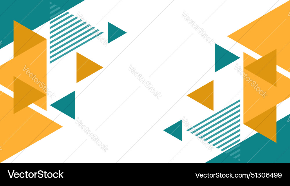 Seamless pattern creative background with shapes Vector Image