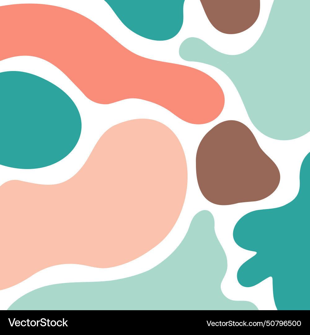 Abstract organic pattern design background Vector Image