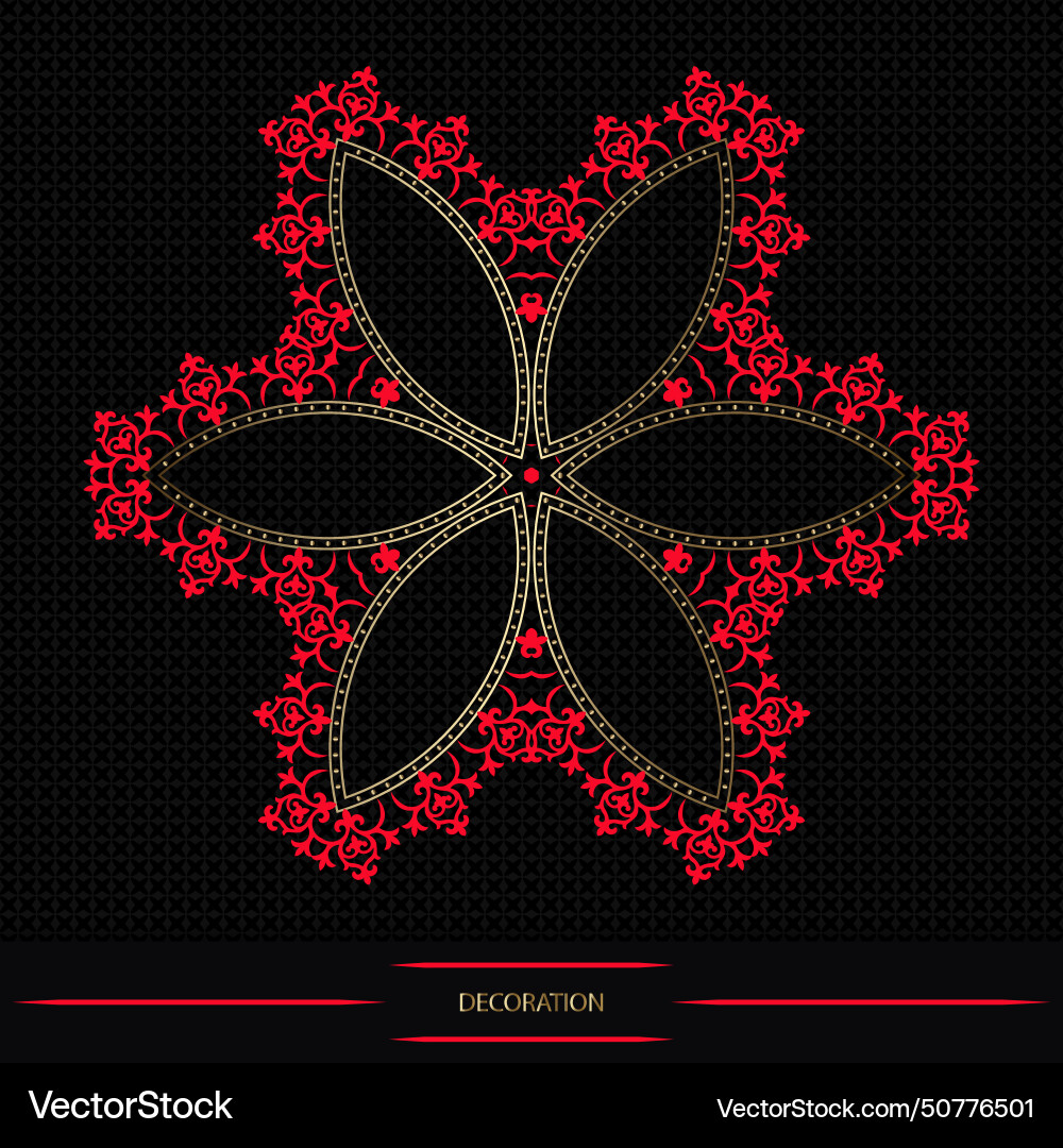 Flowers classic pattern Royalty Free Vector Image