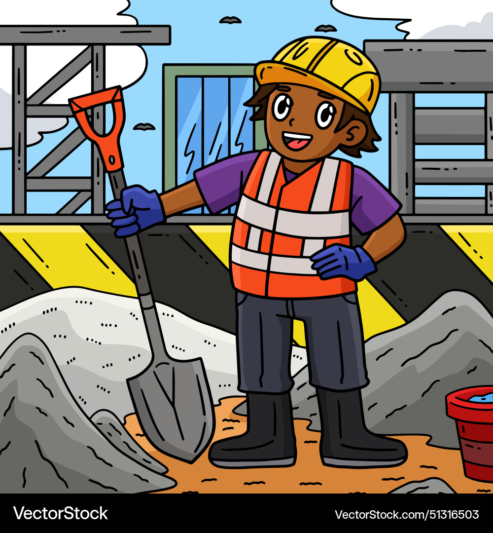 Construction Worker Cartoons And Comics Funny Pictures