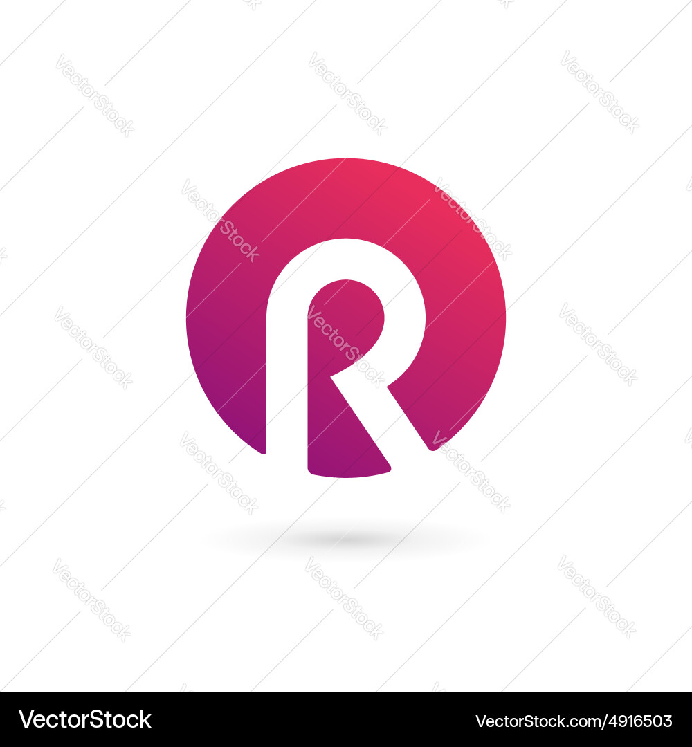 Buchstaben r Logo Symbole Design Template-Elemente