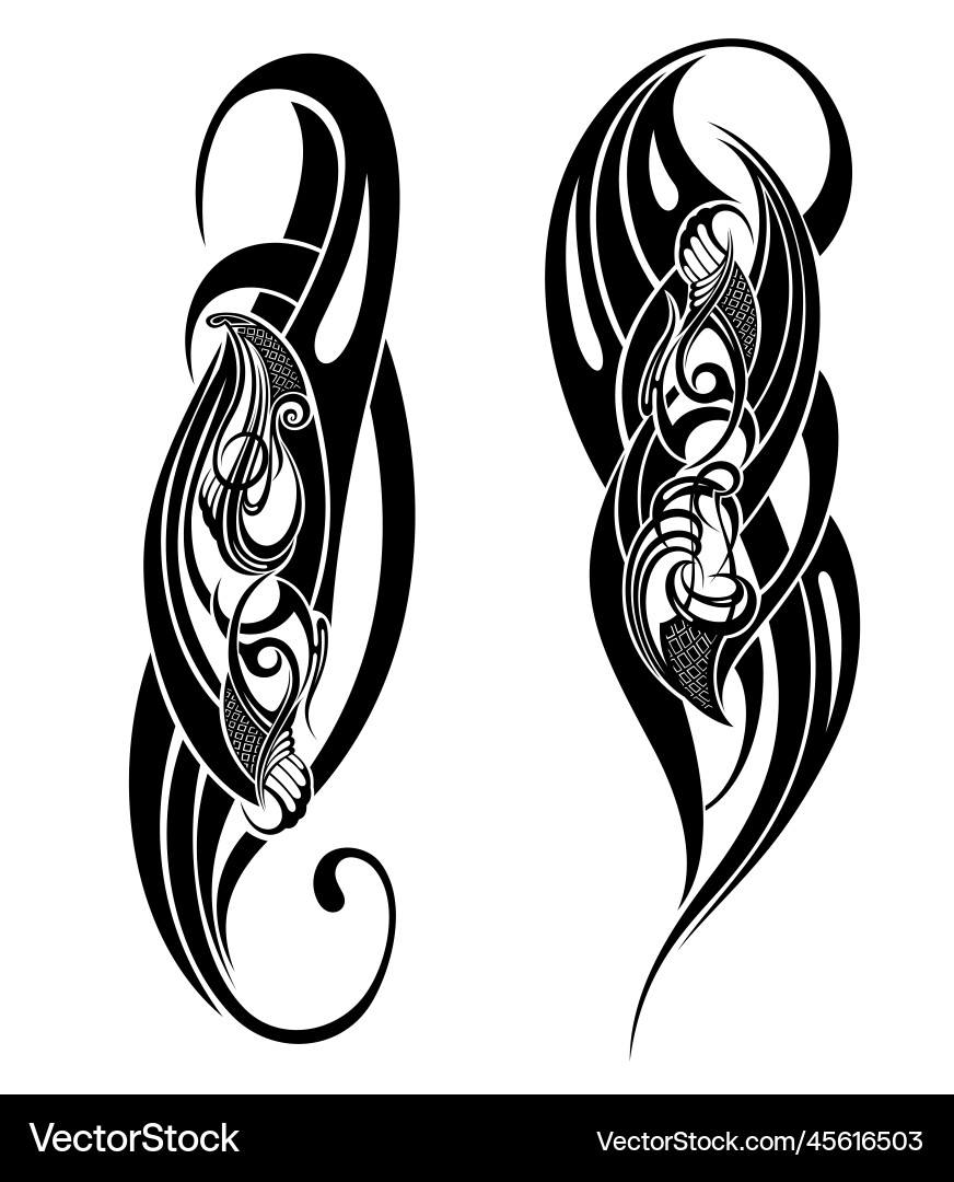 Tattoo designs Royalty Free Vector Image - VectorStock